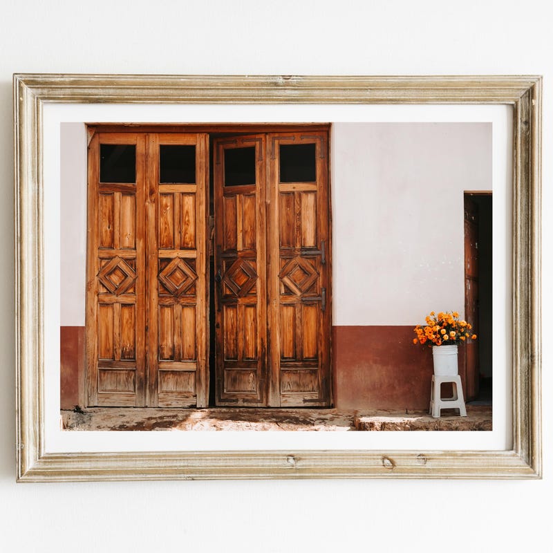 Michoacan Cityscape - Etsy