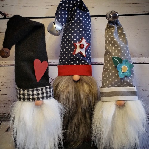 K263 Wood Gnome DIY Craft Pattern - Etsy