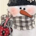 Snowman Winter Scroll Saw Wood Craft Pattern - Etsy