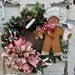 Gingerbread Man Baking Christmas Wreath PDF Pattern Template - Etsy