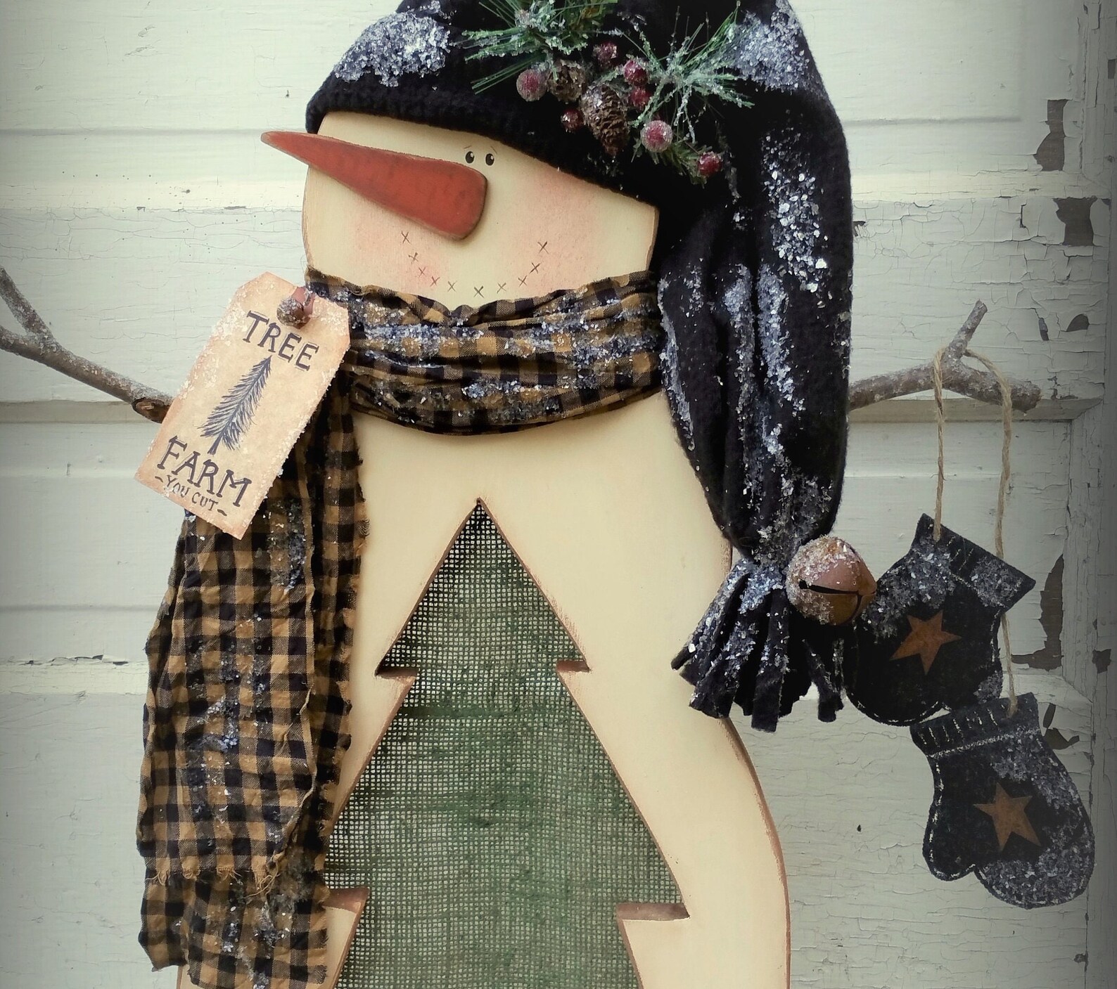 Wood Snowman Paint Template Pattern #K249 Tree Farm Snowman - Etsy