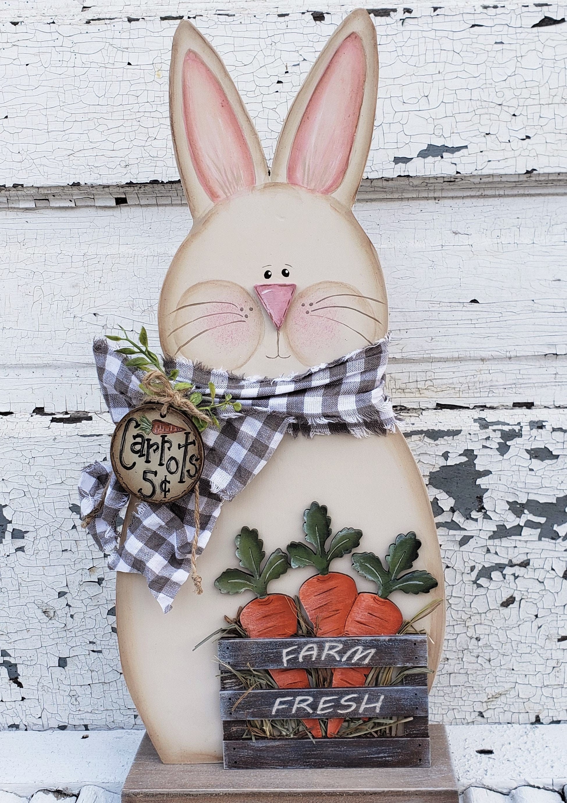Easter Wooden Rabbit Patterns
