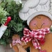 Gingerbread Man Baking Christmas Wreath PDF Pattern Template - Etsy