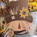 Gnome Scarecrow or Regular Scarecrow Fall DIY Wood Craft Pattern - Etsy