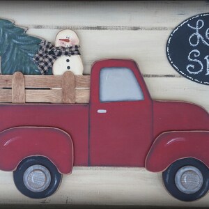 Old Truck Pattern Template #K255 Seasonal Vintage Truck - Etsy
