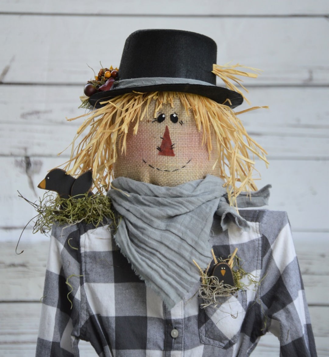 K267 Keeper of the Patch Fall Decor Scarecrow CRAFT PATTERN Porch ...
