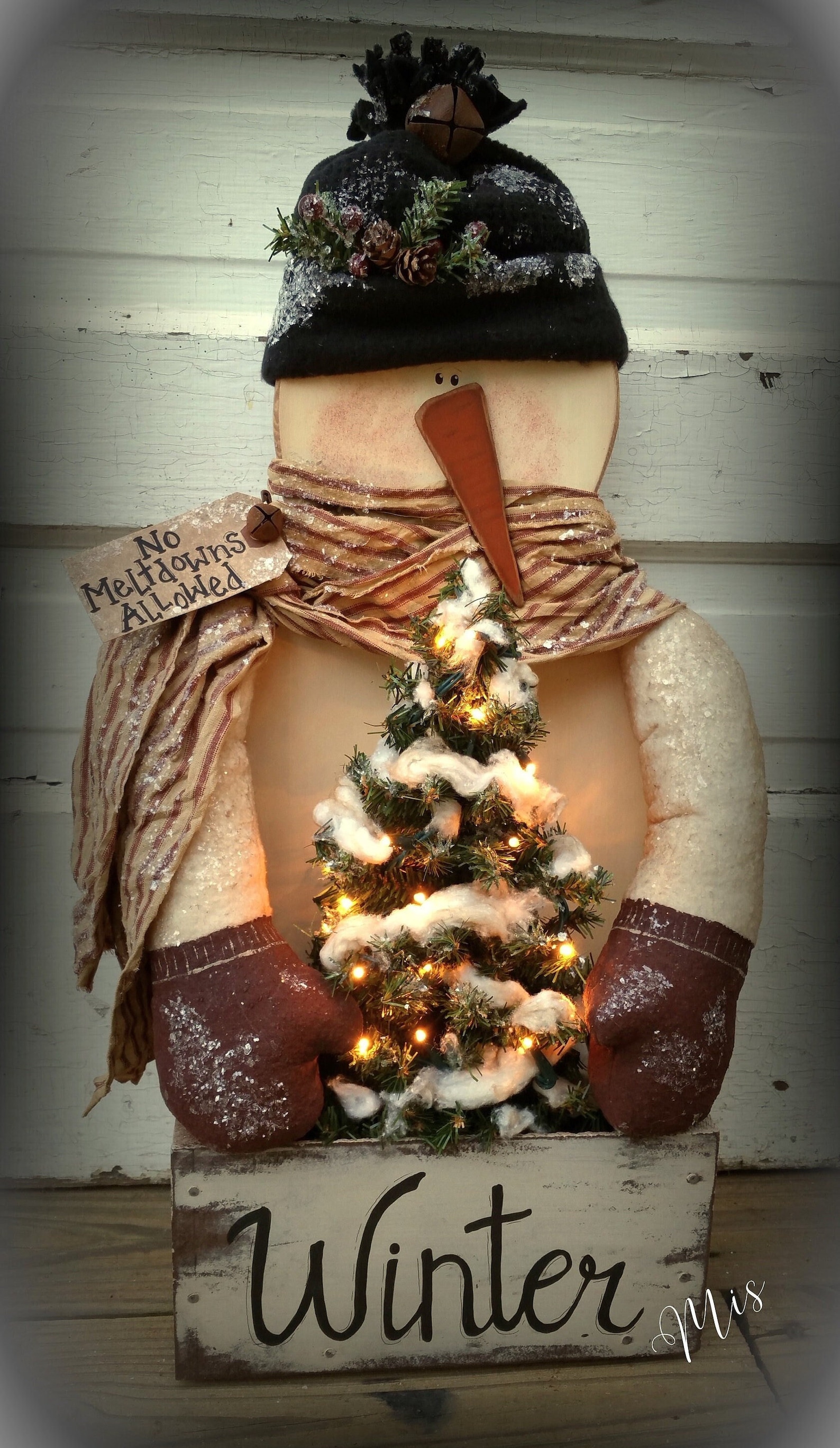 Snowman Winter Scroll Saw Wood Craft Pattern - Etsy