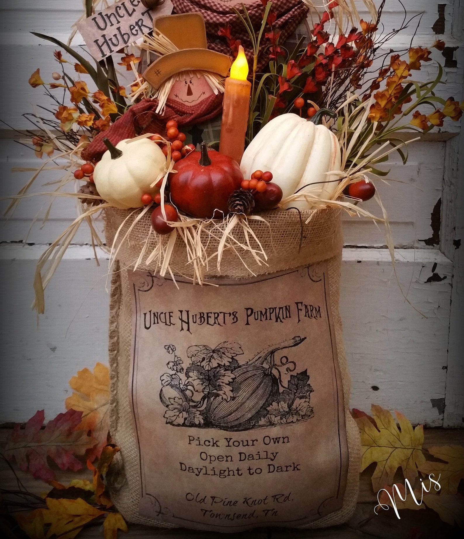 Fall Scarecrow DYI Wood Craft PATTERN K247 | Etsy