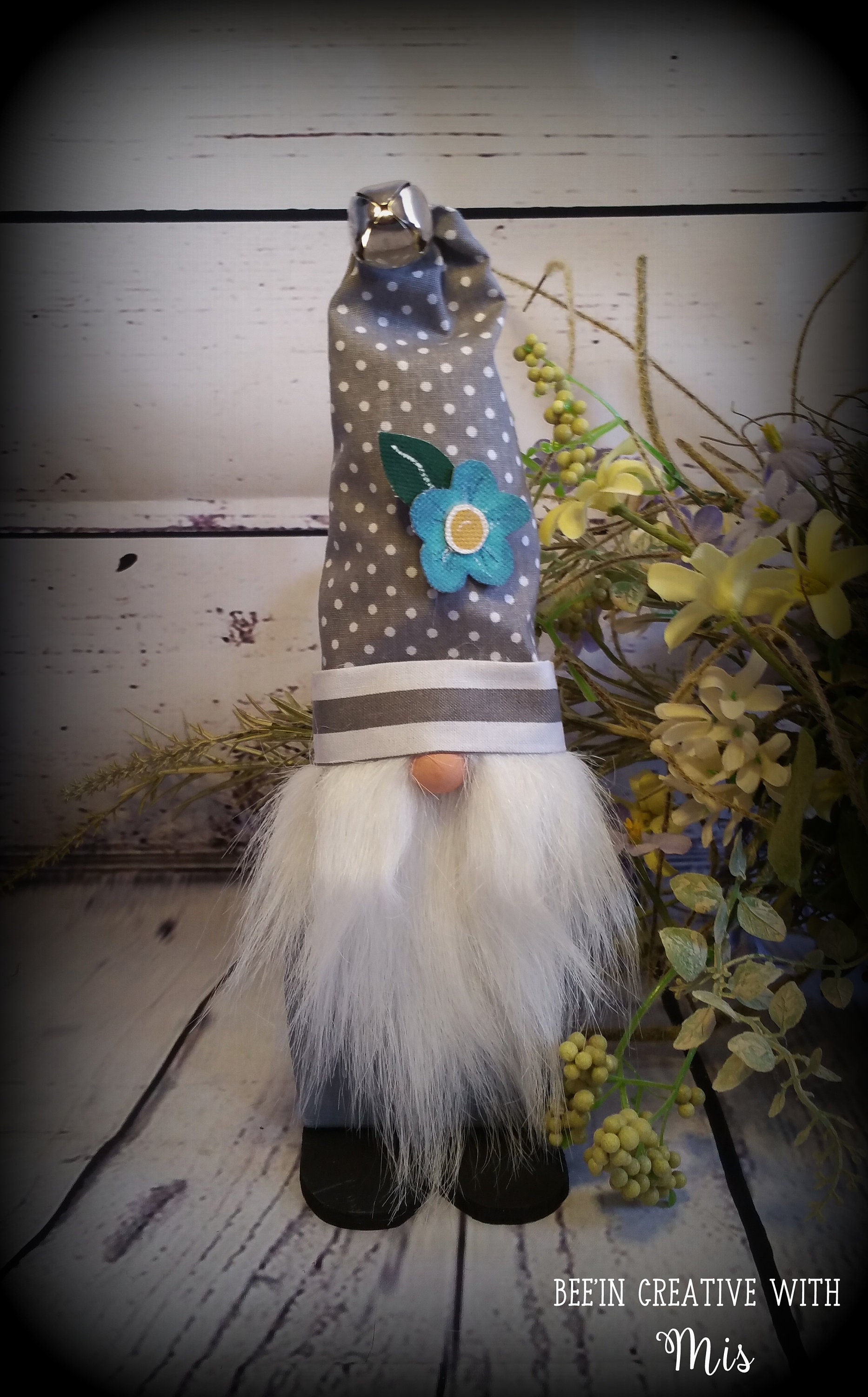 K263 Wood Gnome DIY Craft Pattern - Etsy