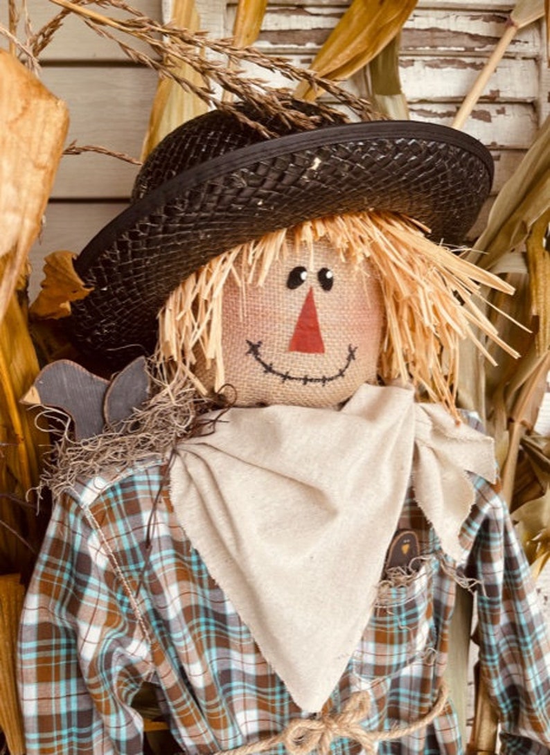 K267 Keeper of the Patch Fall Decor Scarecrow CRAFT PATTERN Porch ...