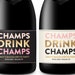 Mini Champagne Bottle Label, Bachelorette Party Favor, Champs Drink ...