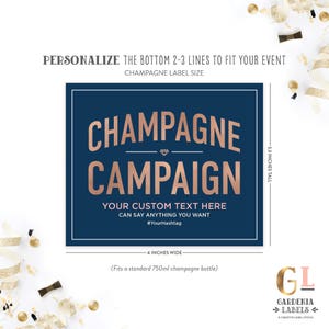 Bachelorette Party Champagne Labels, Custom Champagne Labels, Birthday ...