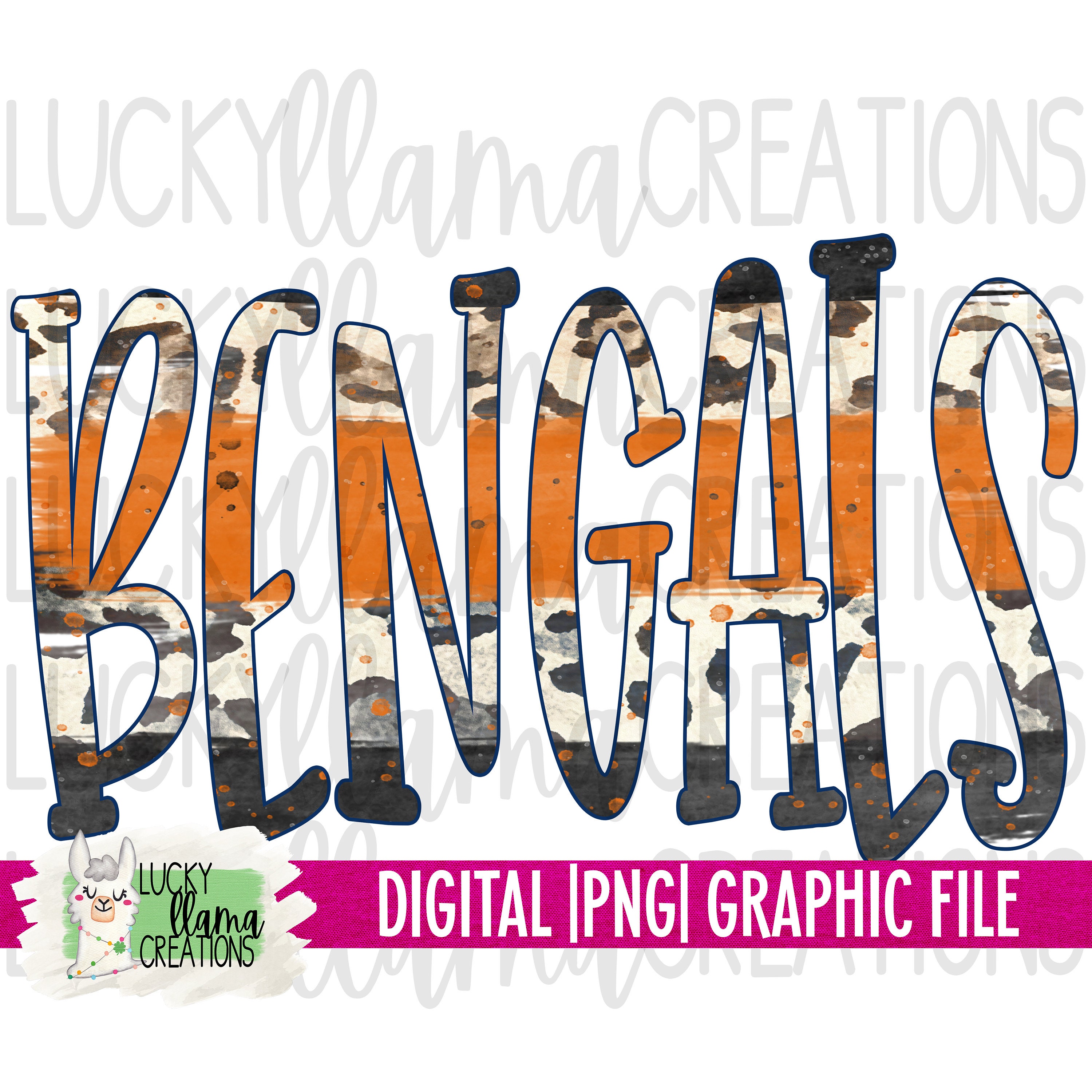 Bengals Mascot Team Name | Sports | SUBLIMATION PNG | Transfer ...