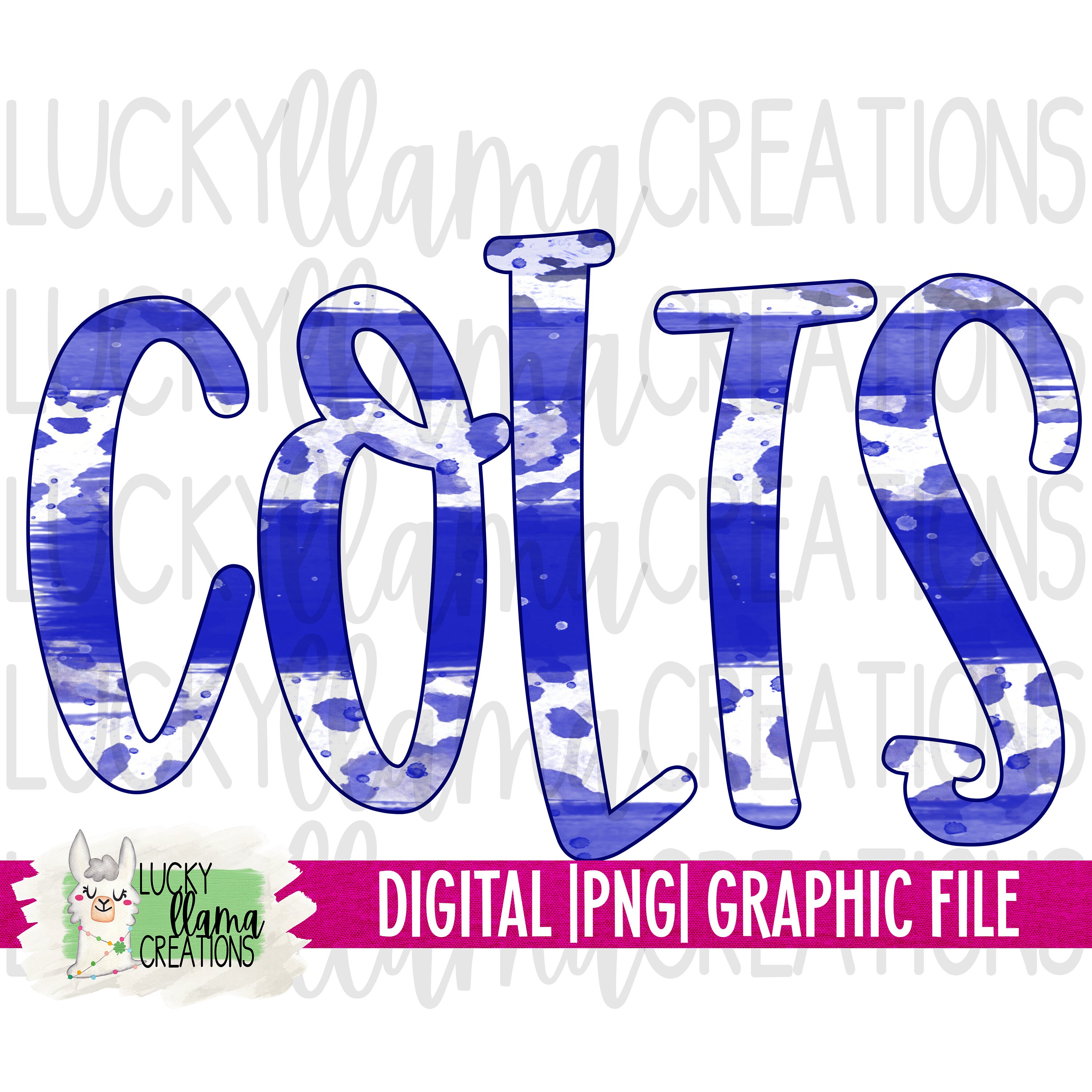 Colts Mascot Team Name | Sports | SUBLIMATION PNG | Transfer | DIGITAL ...