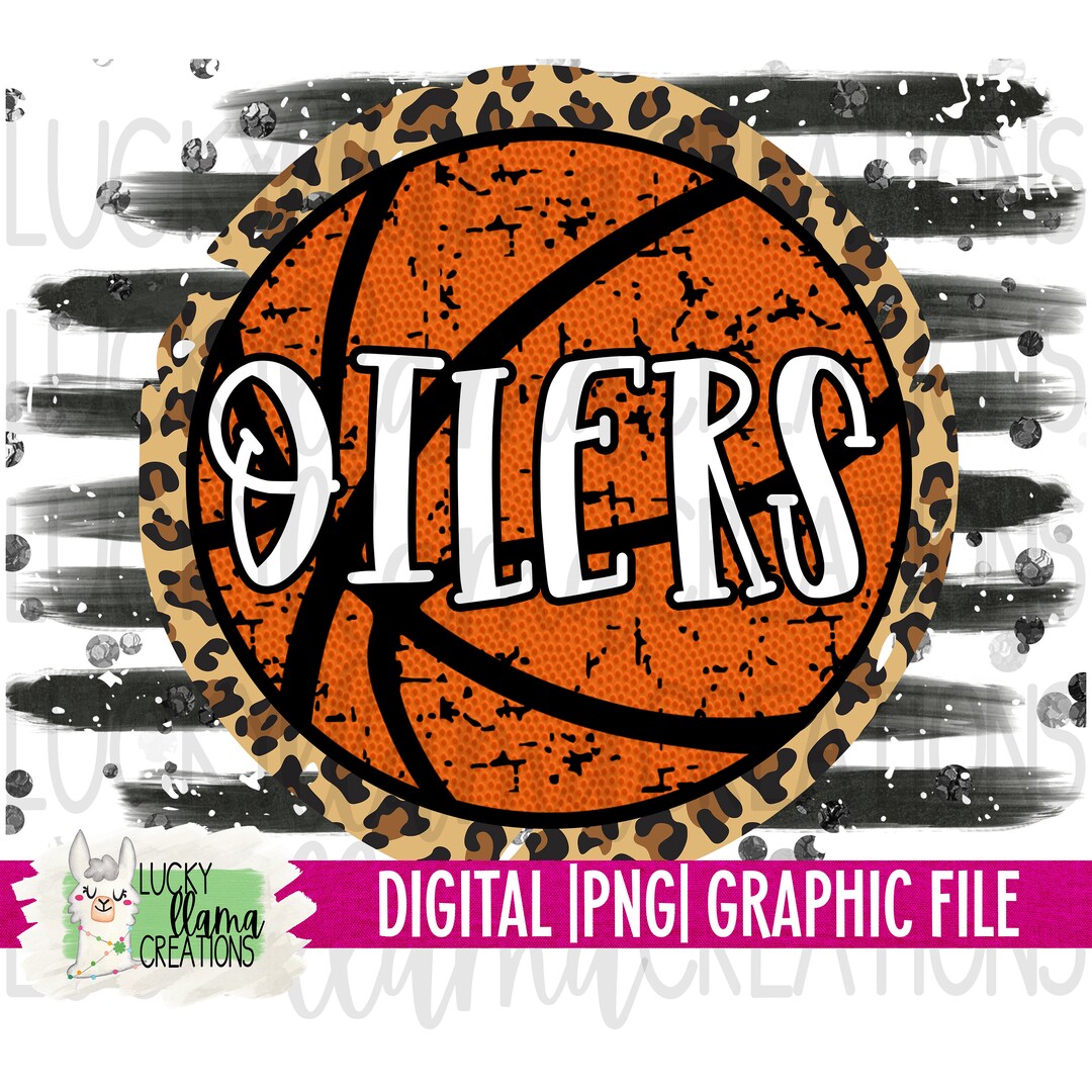 Oilers Basketball Team Mascot | Leopard Animal Print | Sports ...