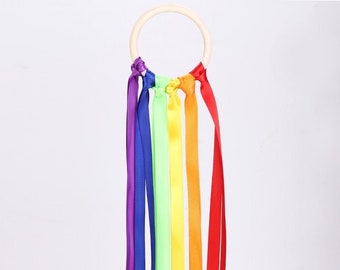 Wooden Ribbon Toy - Etsy