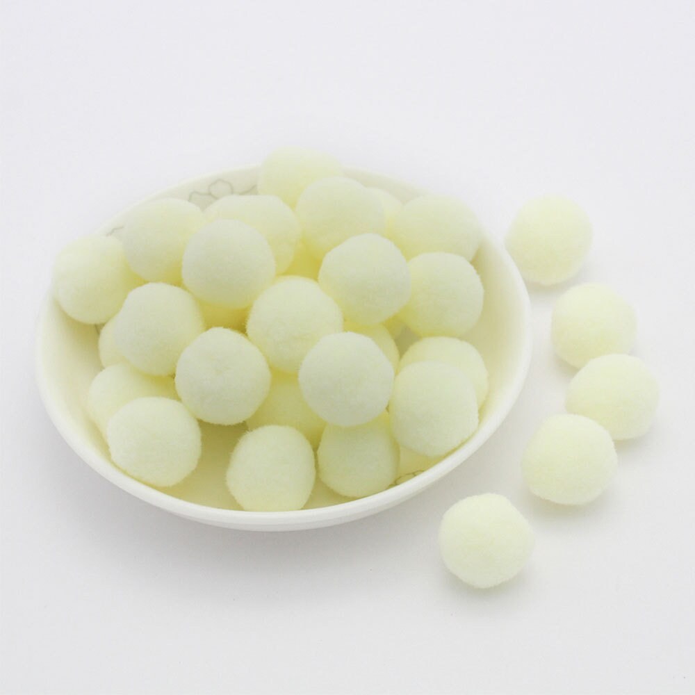 Mini Pom Poms for Kids Craft Flowers Hair Band DIY Yarn Pom Pom Garland ...