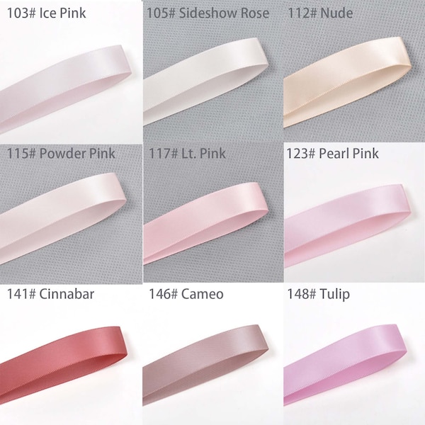 Pink Silk Ribbon - Etsy