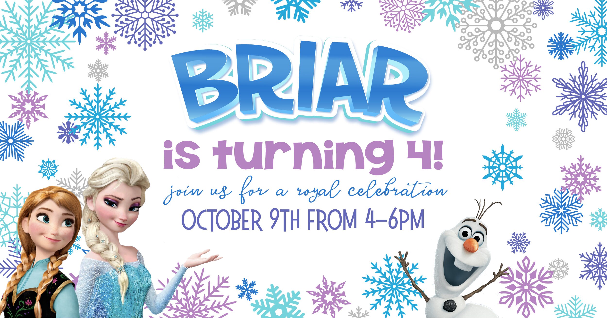 Frozen Facebook Cover