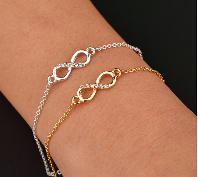 Infinity Symbol Bracelet - Etsy
