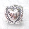New Authentic Pandora Sterling Silver Signature Heart Birthstone Charm ...