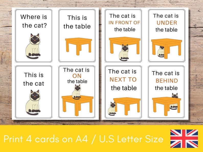 Kids Flashcards, Home Schooling, ESL Teaching Aids, Work From Home ...