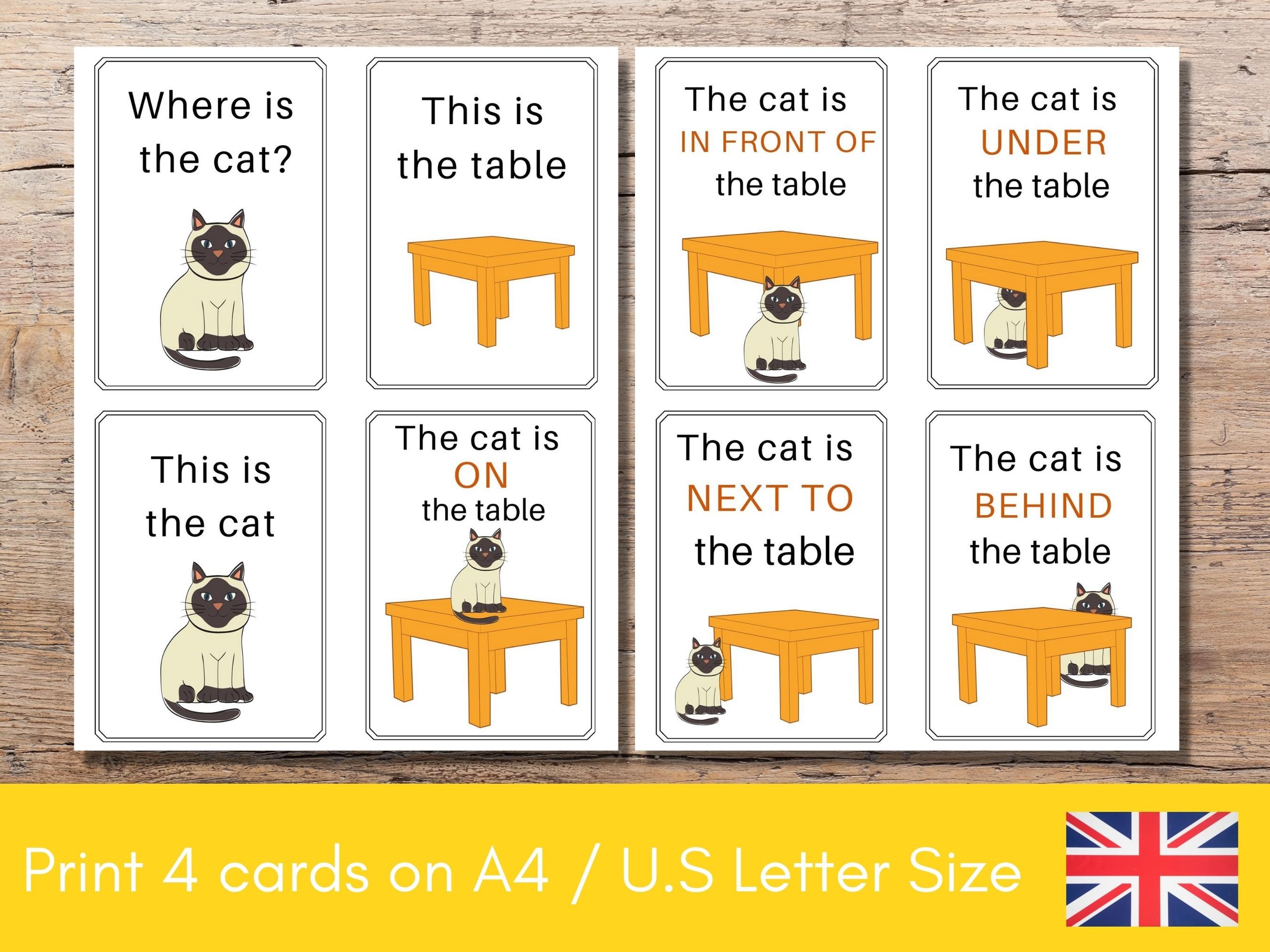 Kids Flashcards, Home Schooling, ESL Teaching Aids, Work From Home ...