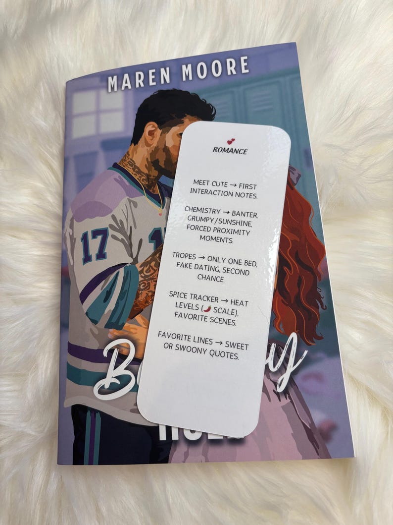 Genre-themed Annotation Bookmarks | Reading Guide, Tabbing Tracker ...