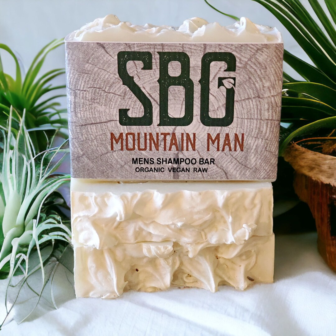 Mountain Man Shampoo Bar Beard Bar Woodsy and Rugged - Etsy