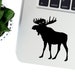 Moose Sticker Moose Decal Car Laptop Vinyl Decal Sticker | Etsy