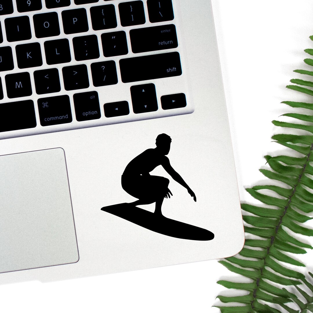 Surfer Car Laptop Vinyl Decal Sticker - Etsy