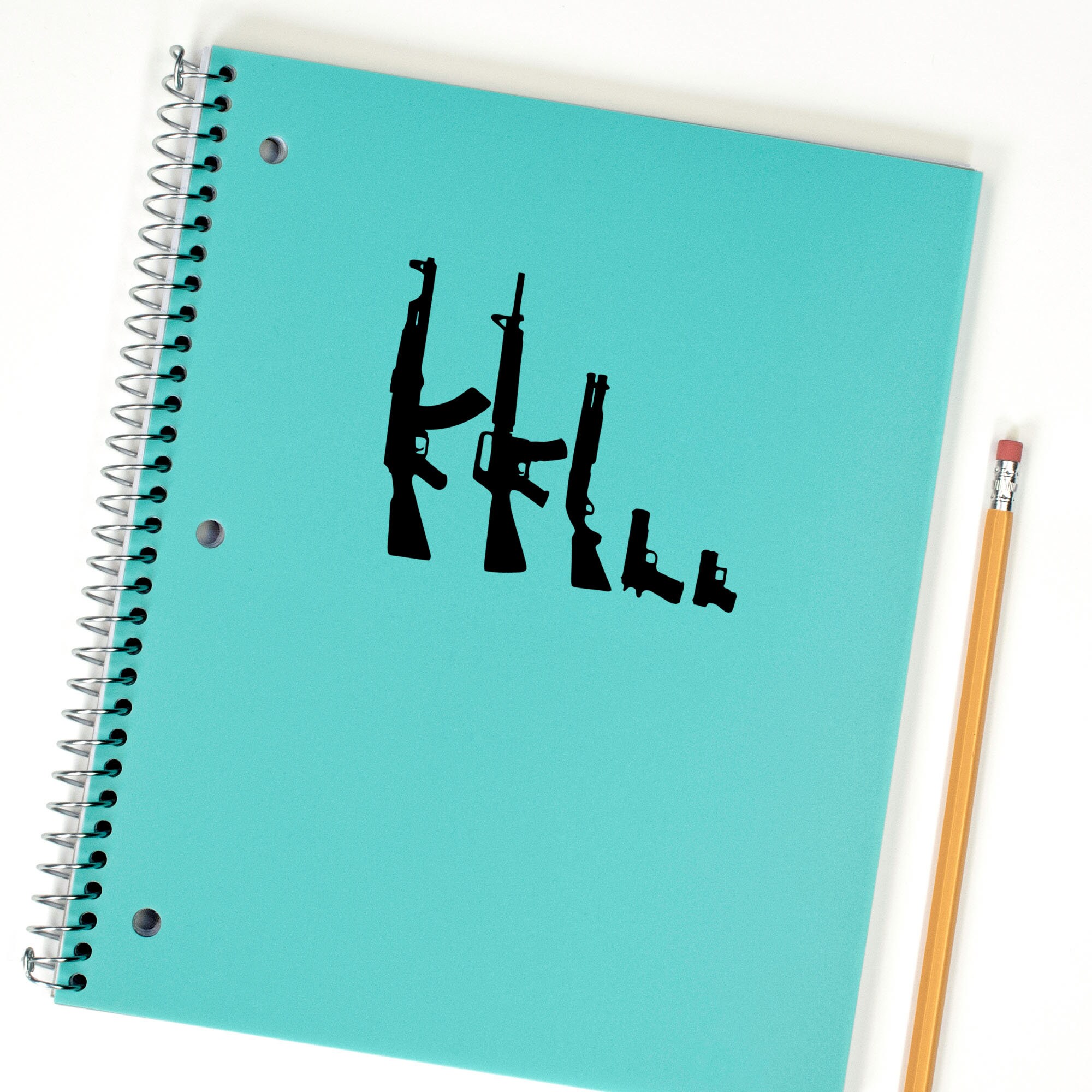 Gun Family Sticker Gun Stickers Riffle Sticker Riffle | Etsy