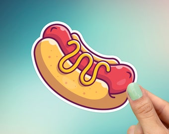 Pizza Sticker Best Friend Gift Food Stickers Cute Stickers | Etsy