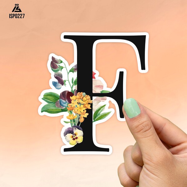 F Stickers - Etsy