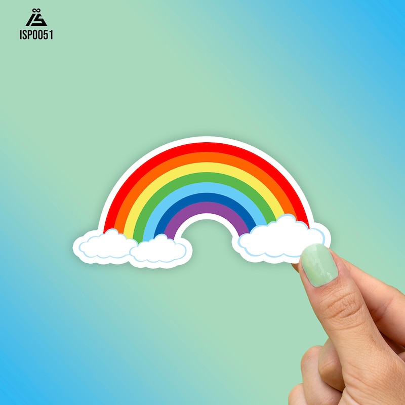 Rainbow Stickers - Etsy