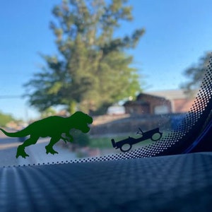 T-rex Sticker, Car Window Sticker, Tyrannosaurus Rex Sticker, Dinosaur ...