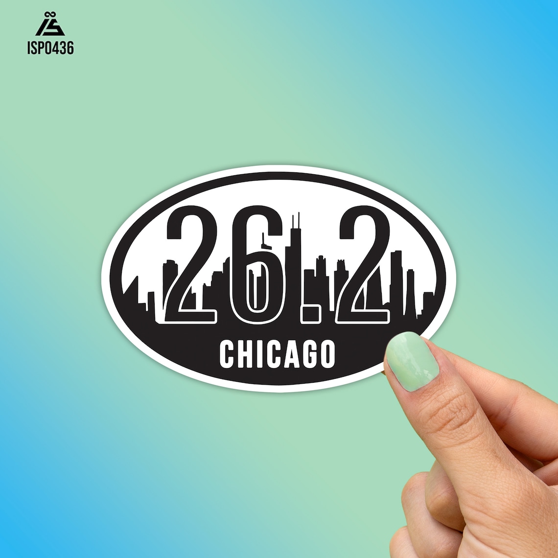Chicago 26.2 Marathon Sticker / Chicago Marathon Decal / 26K - Etsy
