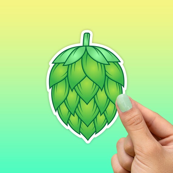 Hops Sticker Beer Hops Sticker Best Friend Gift Tumbler - Etsy