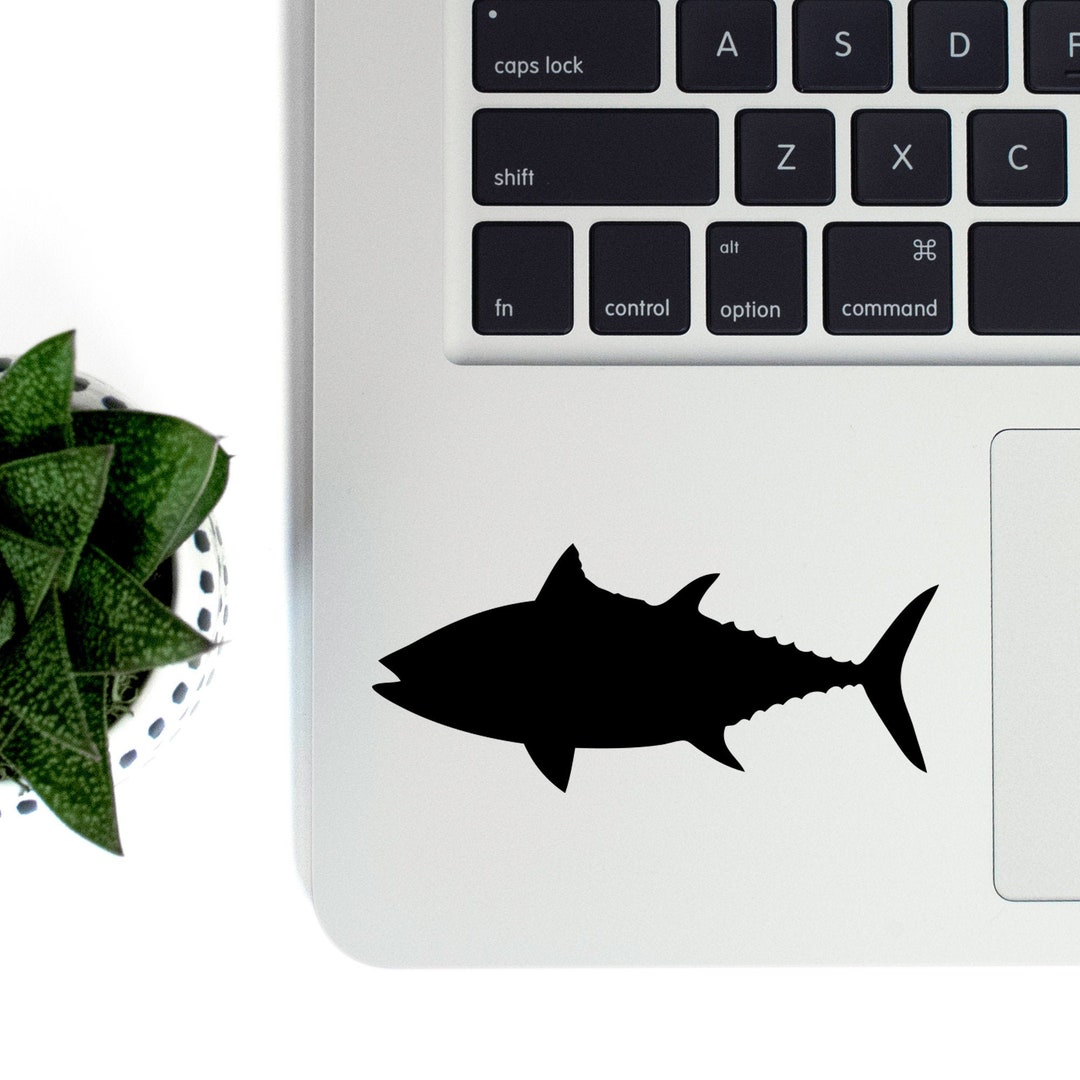 Tuna Sticker Tuna Fish Sticker Tuna Decal Car Laptop Vinyl Decal ...