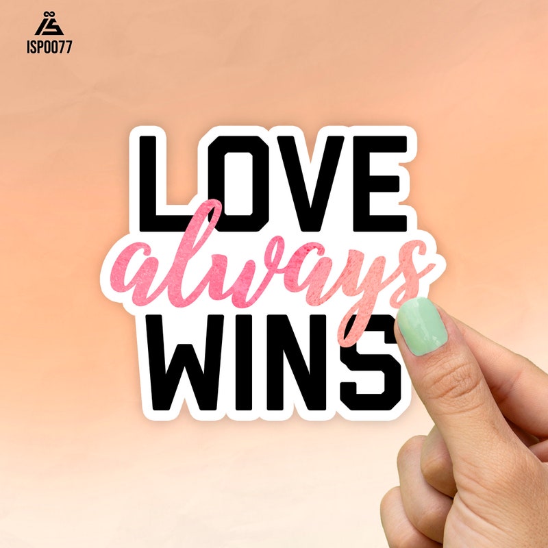 Love Always Wins - Etsy