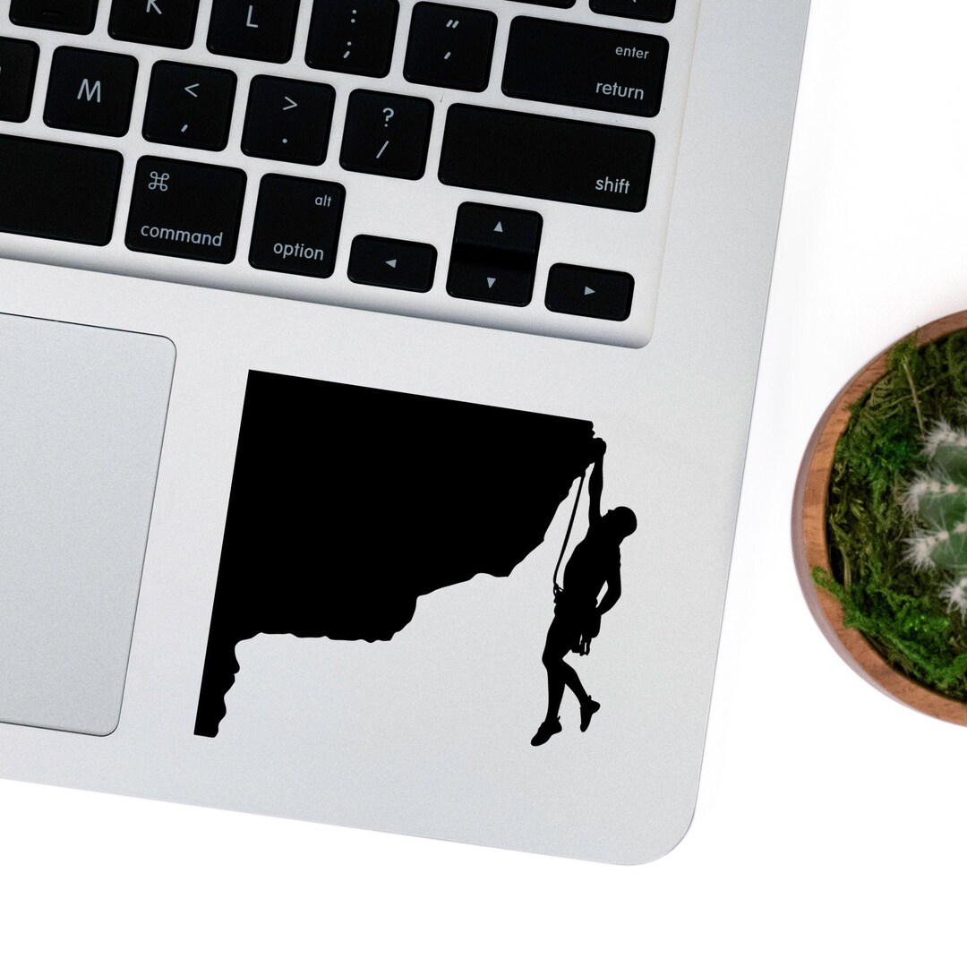 Rock Climbing Decal Rock Climbing Sticker Laptop Vinyl Decal Sticker - Etsy