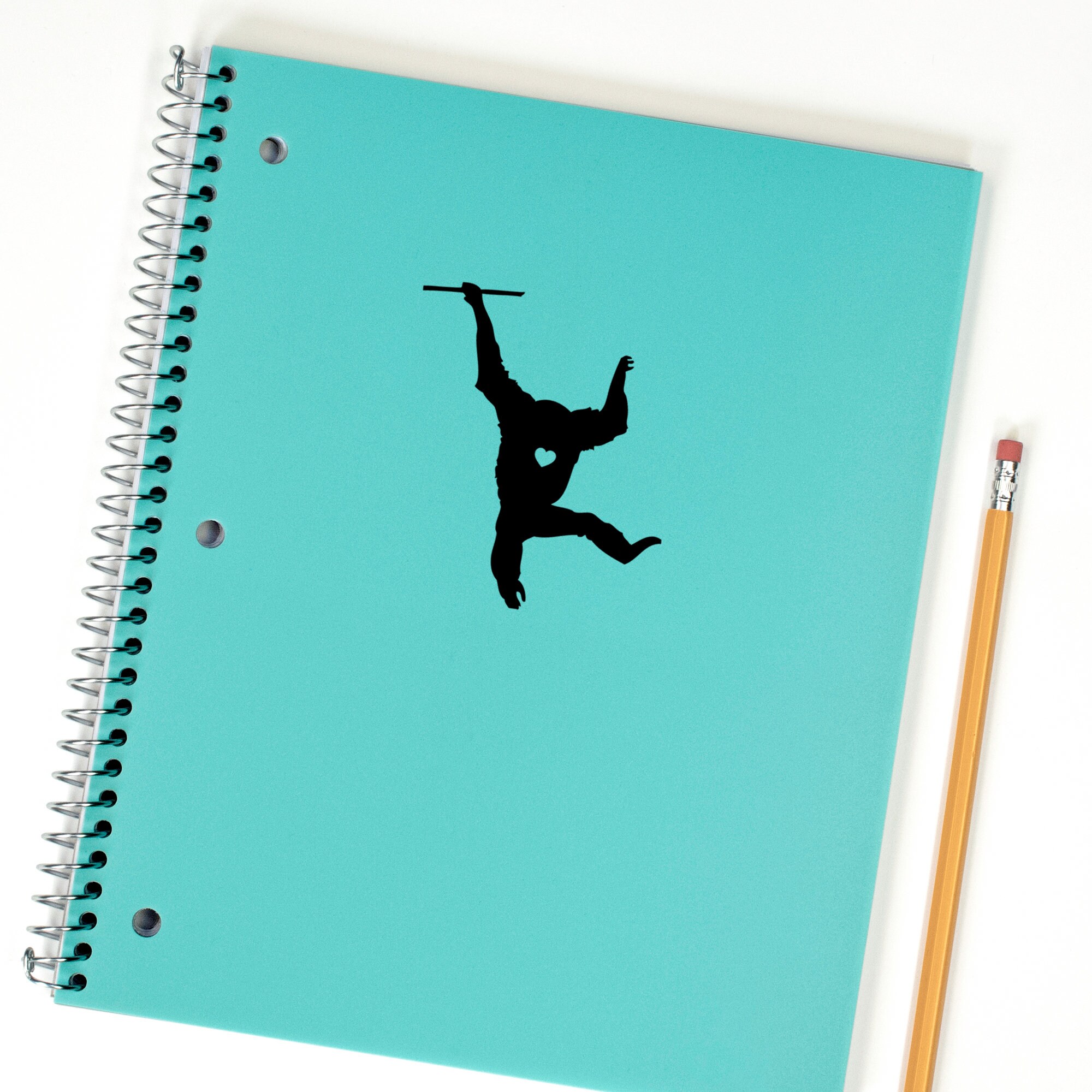 Gibbon W/ Heart Sticker Gibbon Decal Gibbon Monkey Decal Car - Etsy