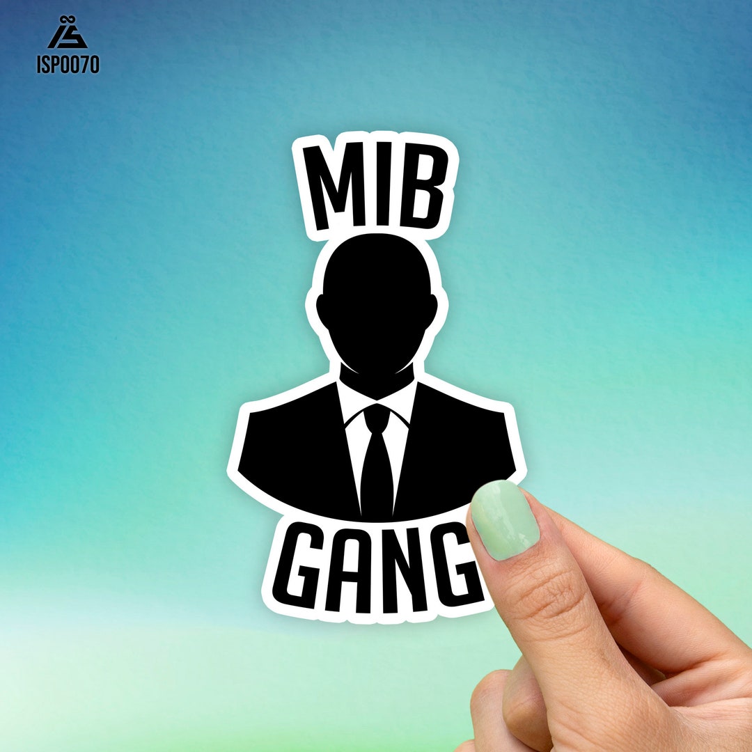 MIB Gang Sticker, Best Friend Gift, GTA Stickers, GTA5 Stickers ...