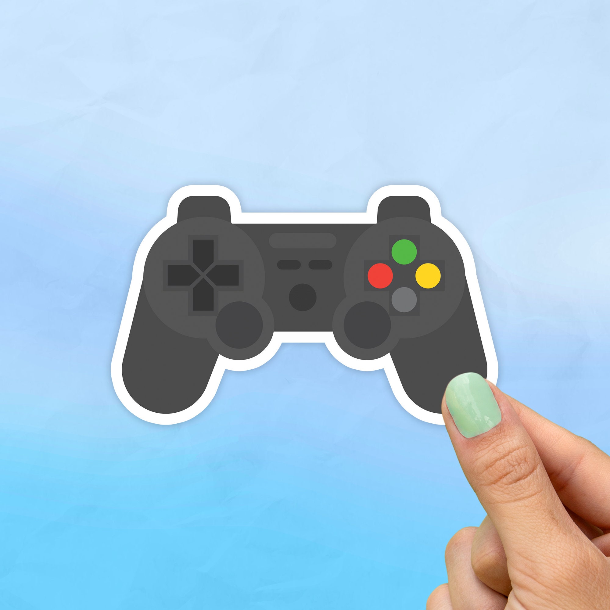 Playstation Controller Sticker Video Game Decal Best Friend | Etsy