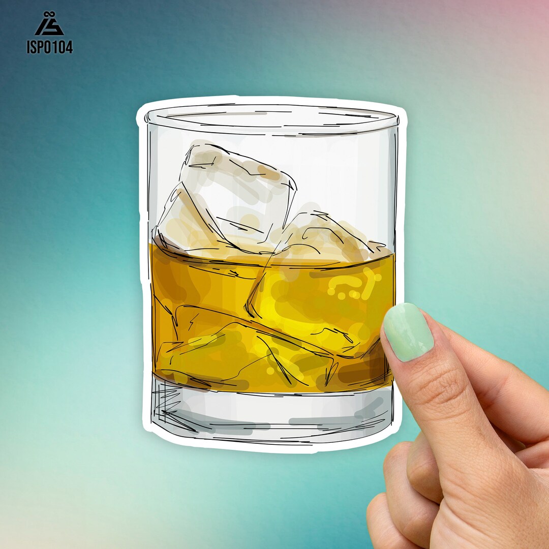 Whisky Sticker, Best Friend Gift, Food Stickers, Drinking Stickers ...