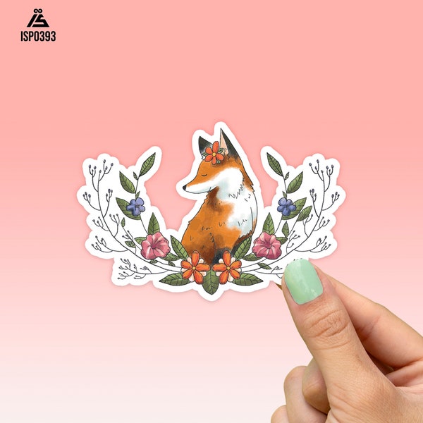 Fox Sticker - Etsy