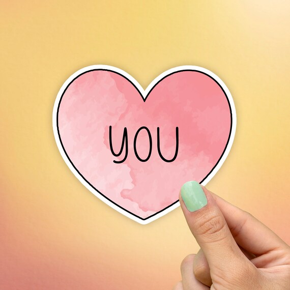 I Love You Sticker Best Friend Gift Trendy Stickers Cute - Etsy
