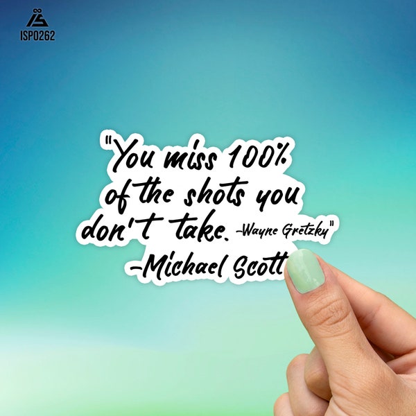 You Miss 100 of the Shots You Dont Take Svg - Etsy