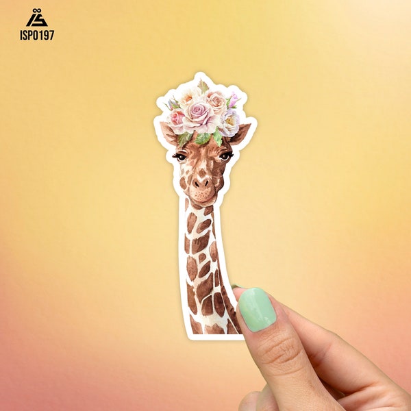 Funny Giraffe Decal - Etsy