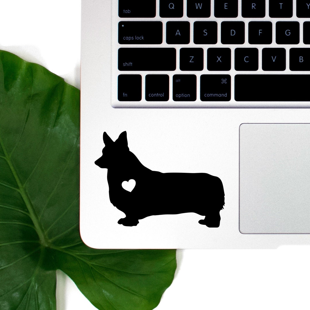 Pembroke Welsh Corgi W/ Heart Car Laptop Vinyl Decal Sticker - Etsy